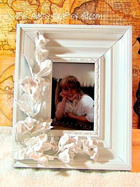 How to make a Faux Porcelain Frame! – Suzy's Artsy Craftsy Sitcom