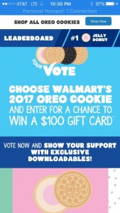 Vote for OREO Jelly Donut for a chance to win $100 Gift Card! – Suzy's ...