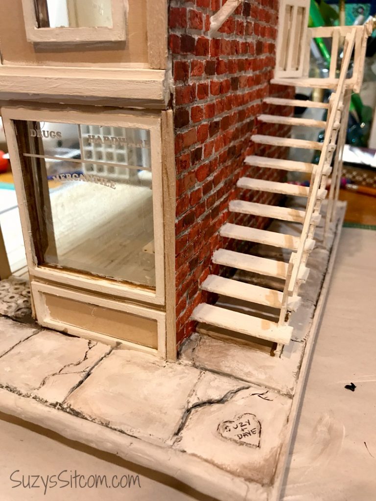 Miniature Crafts: How to make a Realistic Miniature Sidewalk – Suzy's ...