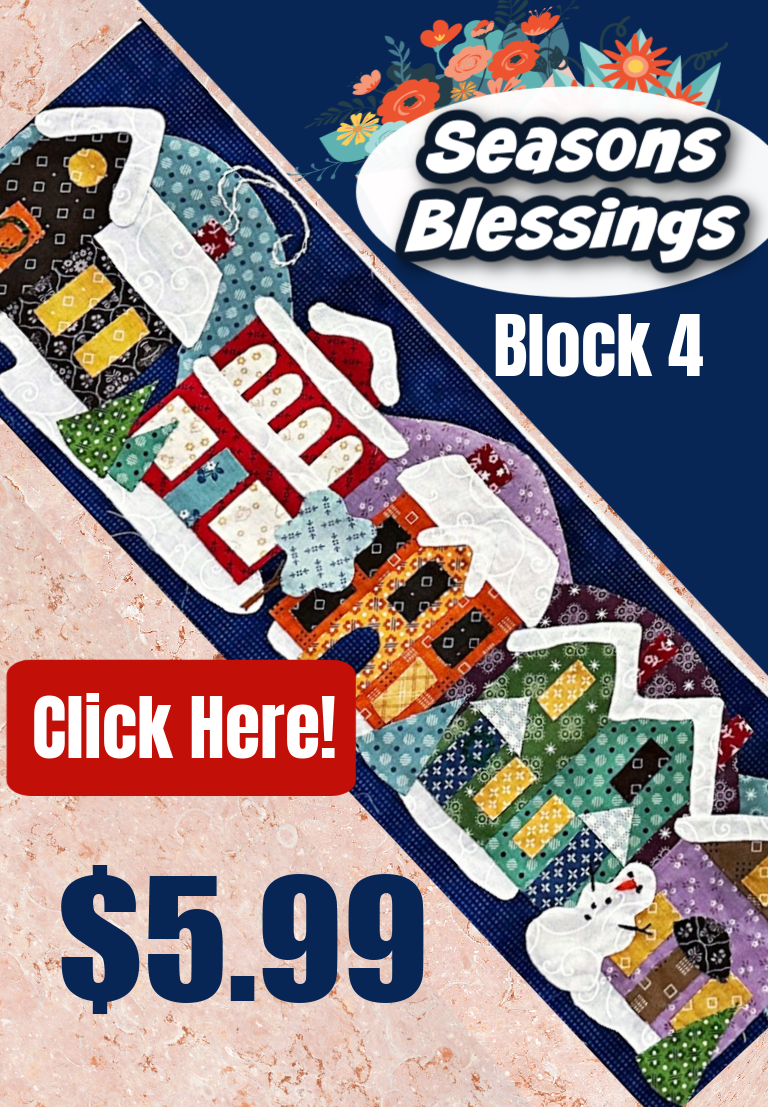 Seasons Blessings Sew Along- Block 16 – Suzy's Artsy Craftsy Sitcom