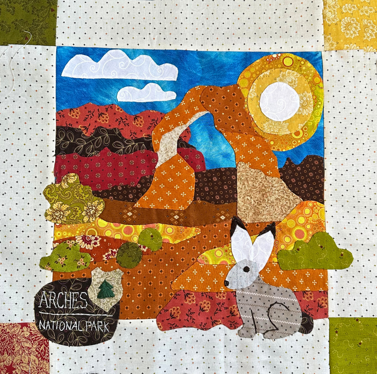 National Treasures Sew Along- Arches National Park