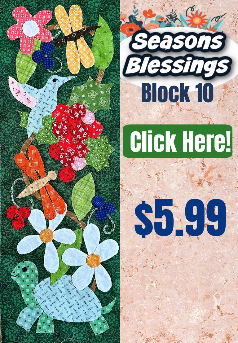 Seasons Blessings Sew Along – Suzy's Artsy Craftsy Sitcom